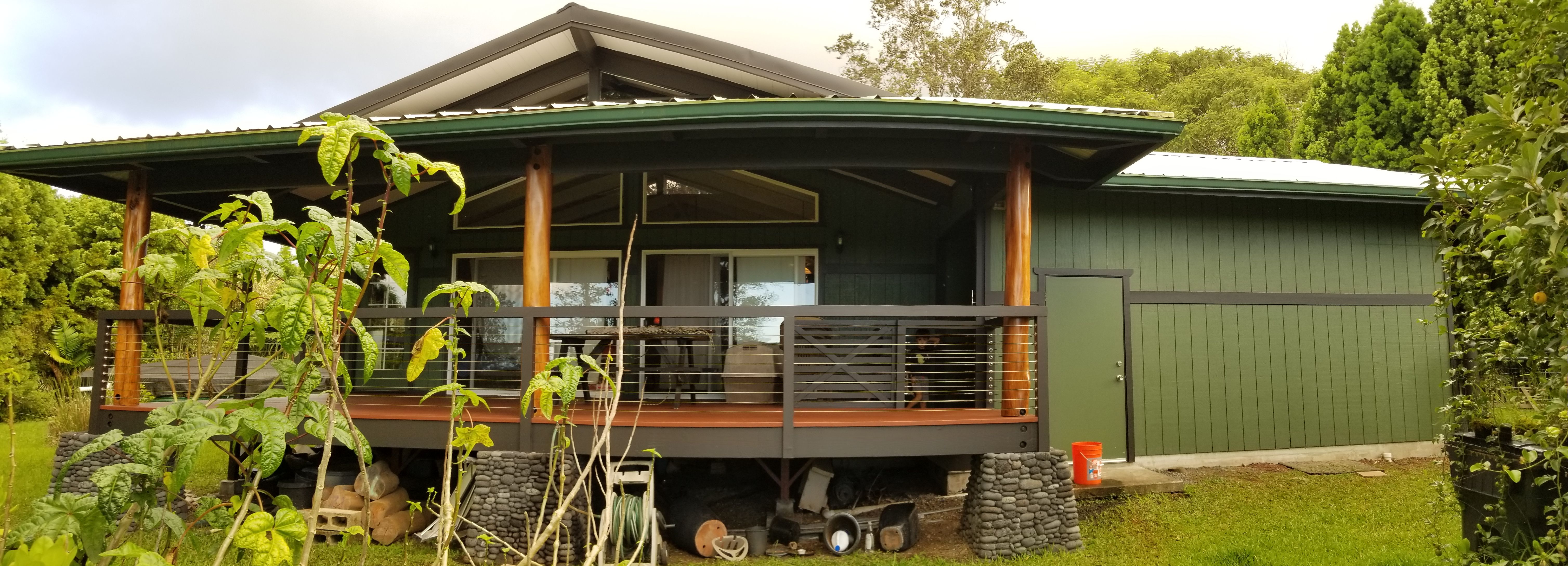 Uka Farm-Hawaii-Big Island-Family Home on Secluded 3 Acre Farm-15 minutes