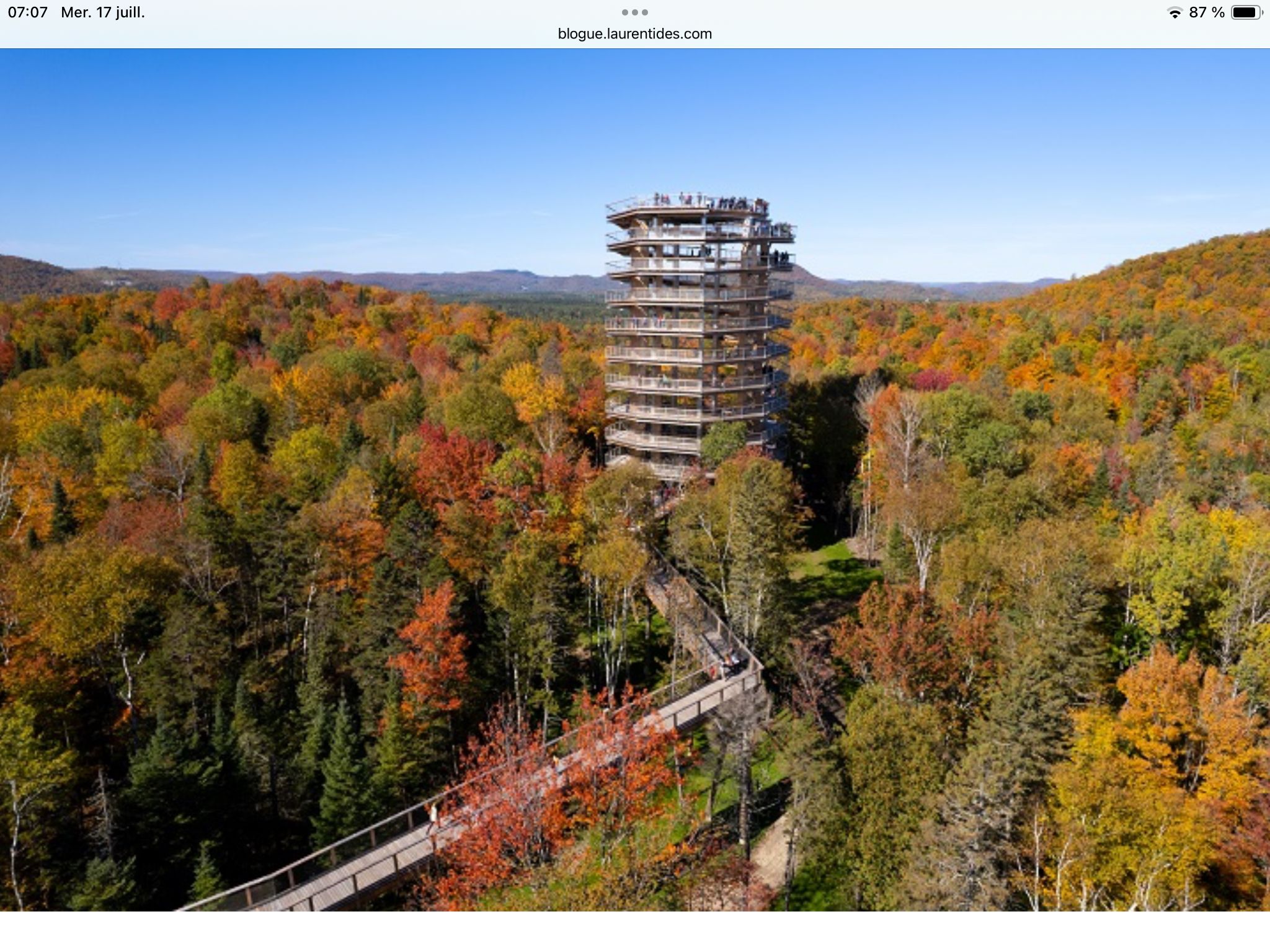 Village touristique, nature, vélo, rando,VAL-DAVID,Laurentides,Québec(5 ...