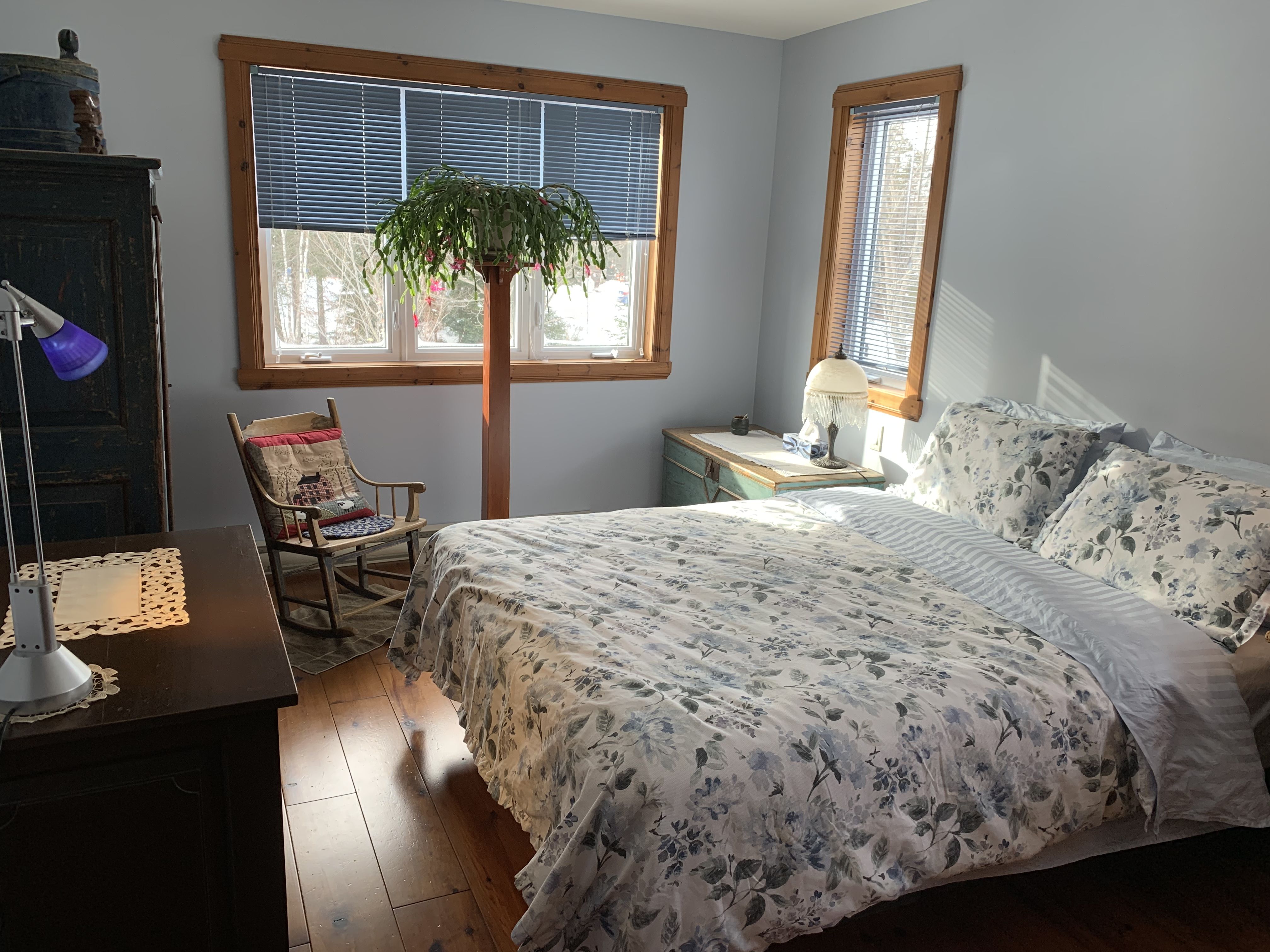 Village de Val-David, Laurentides, Québec.