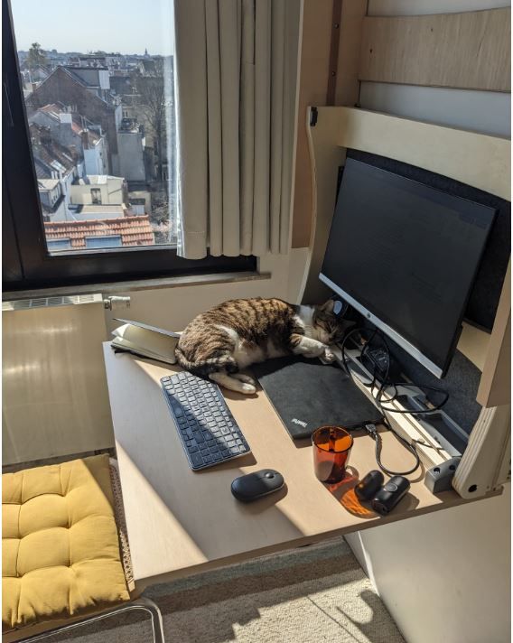 Appartement à Brussels, Belgique - chez Stephanie & Rodrigo