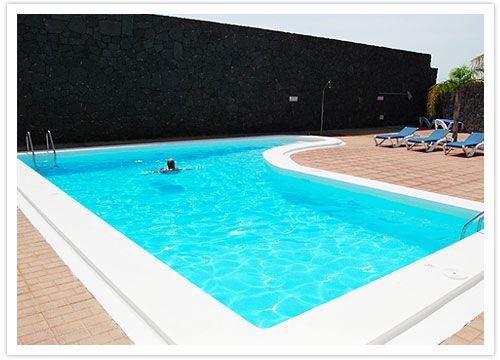 Apartamento com piscina em Urbanización San Marcial de Rubicón, Espanha ...